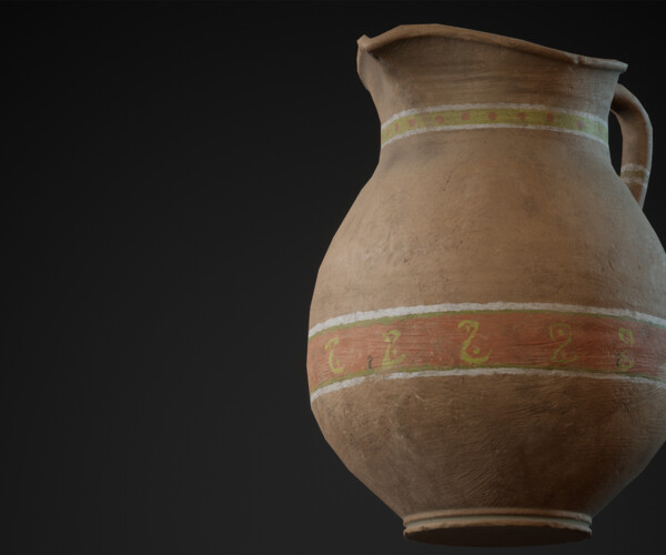 ArtStation - Medieval Jugs | Game Assets