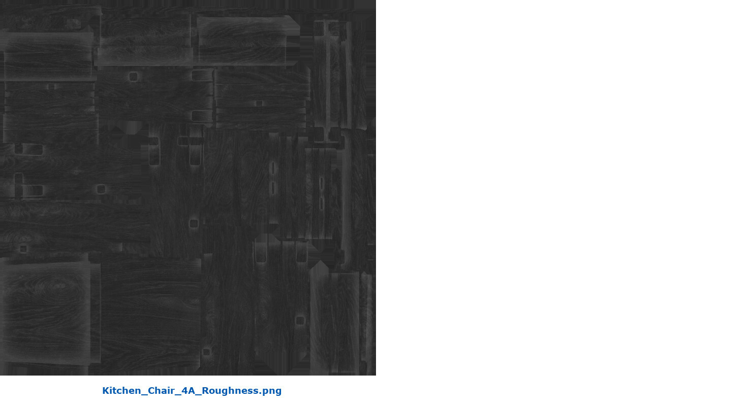 ArtStation - Kitchen Chair 4A | Game Assets