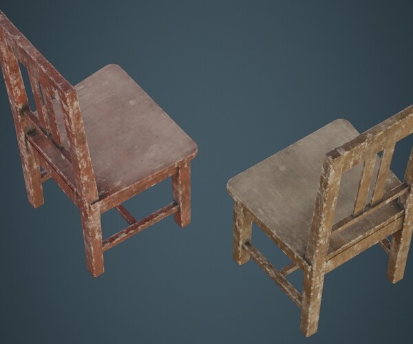 ArtStation - Kitchen Chair 4B | Game Assets