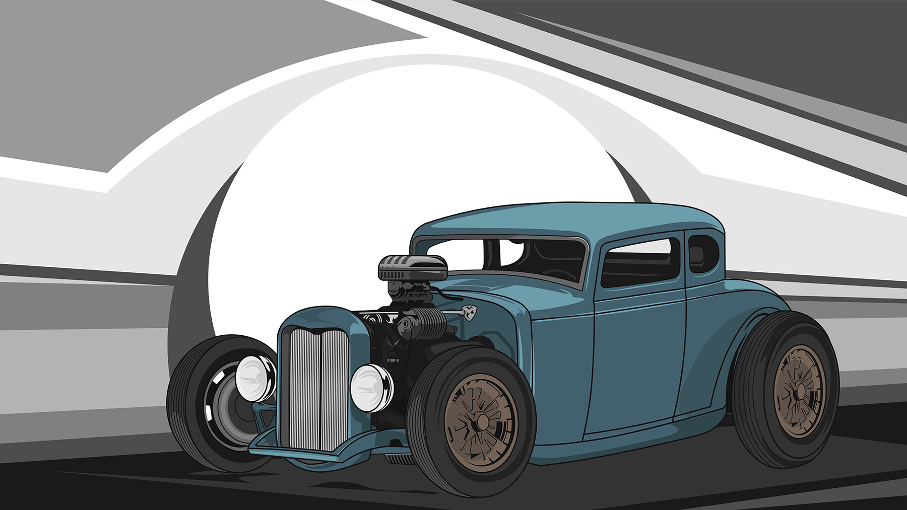 ArtStation - Hot rod | Artworks