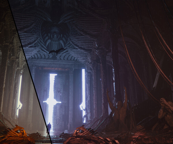 ArtStation - 50 Cyberpunk Unity LUTs Pack | Game Assets