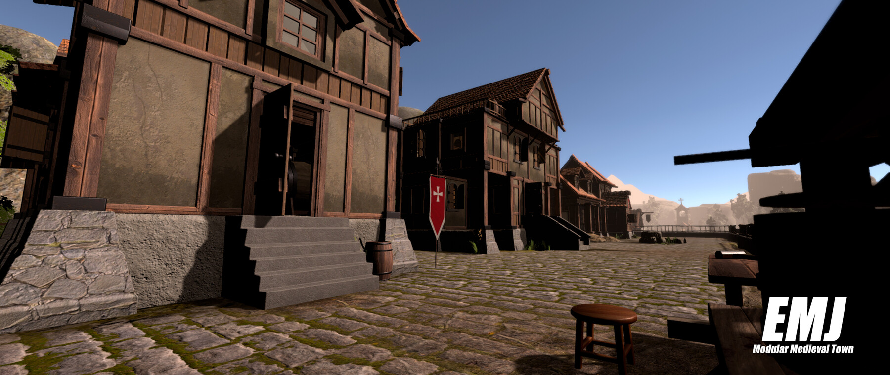 ArtStation - Modular Medieval Town | Game Assets