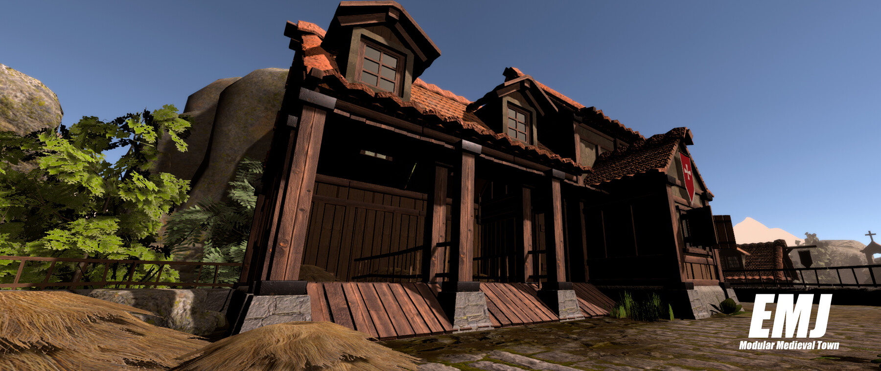 ArtStation - Modular Medieval Town | Game Assets