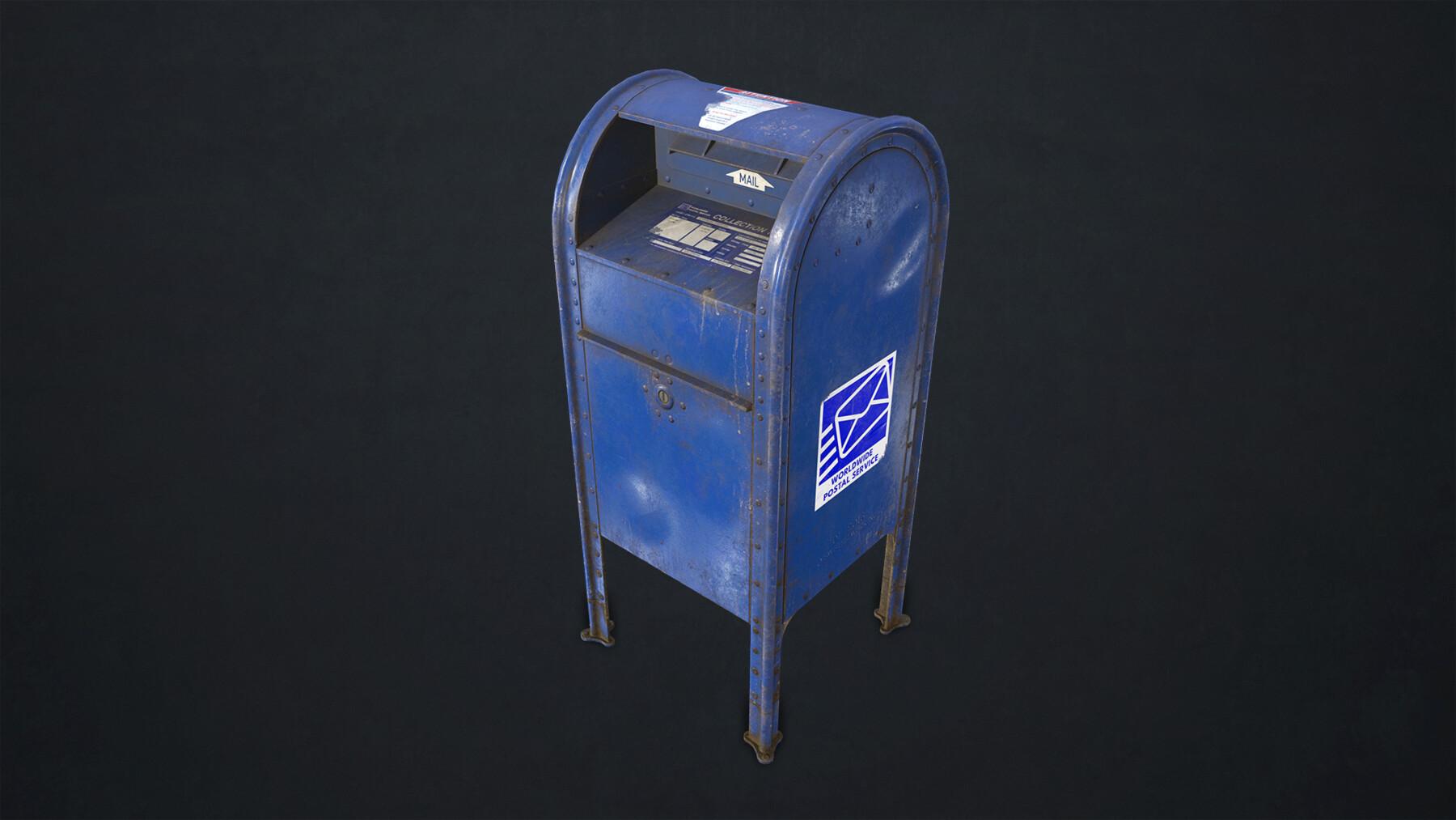 ArtStation - Mailbox - Low Poly | Game Assets