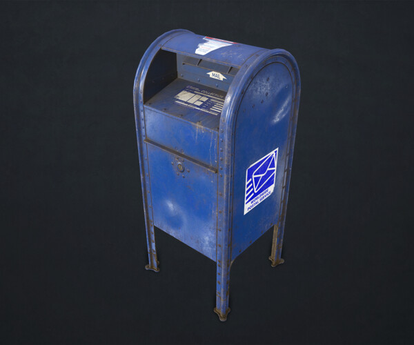 ArtStation - Mailbox - Low Poly | Game Assets