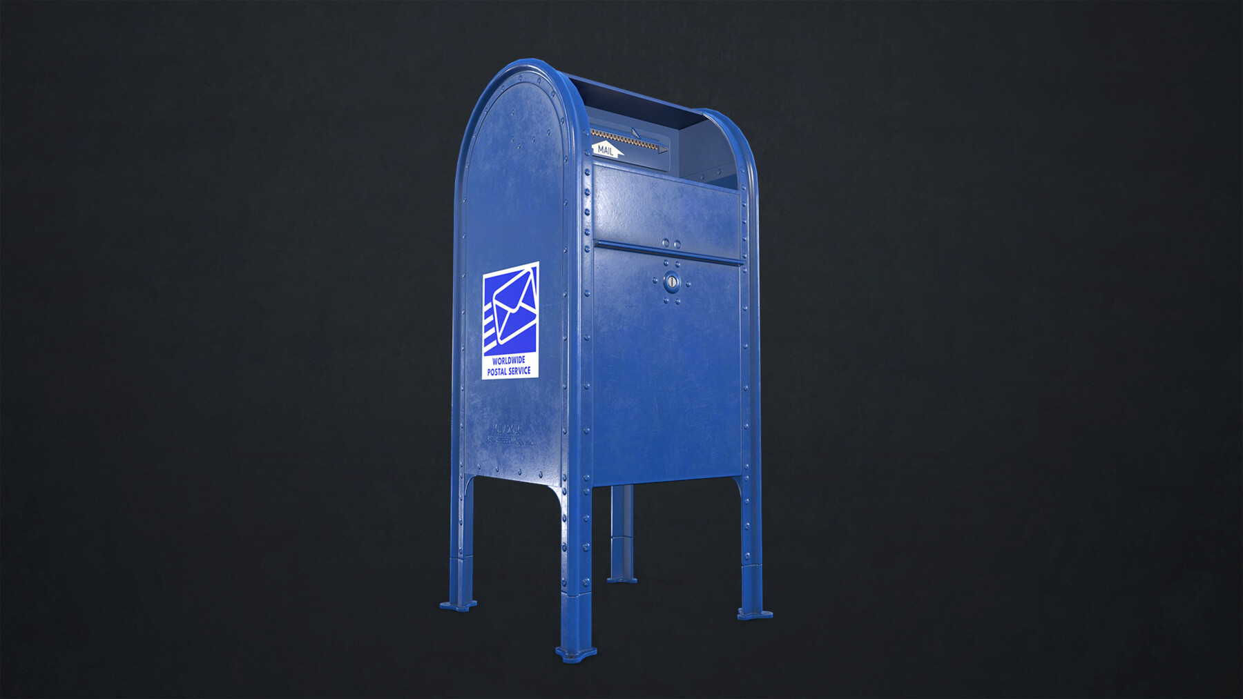 ArtStation - Mailbox - Low Poly | Game Assets