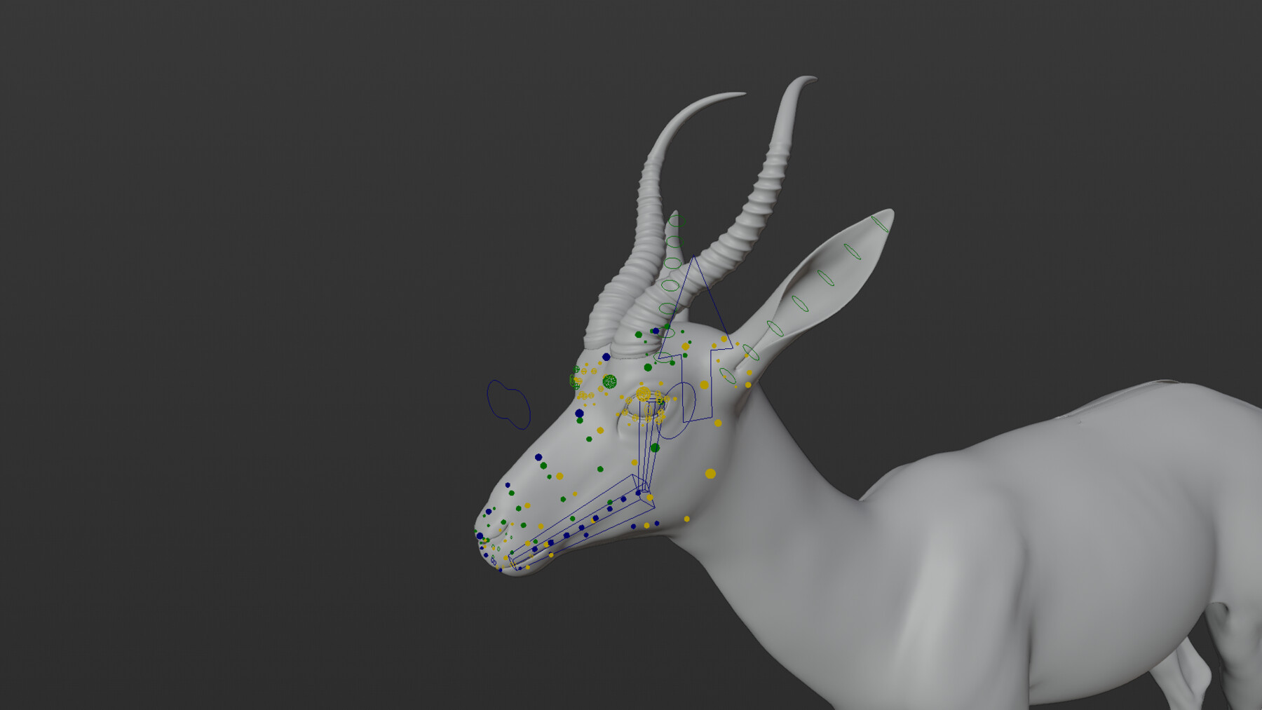 ArtStation - 3D Animal | Springbok Animated | Resources