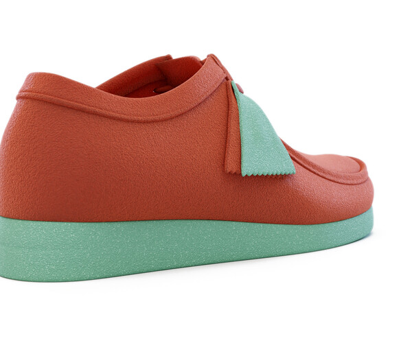ArtStation - Clarks Originals Wallabee Coral Combination | Resources