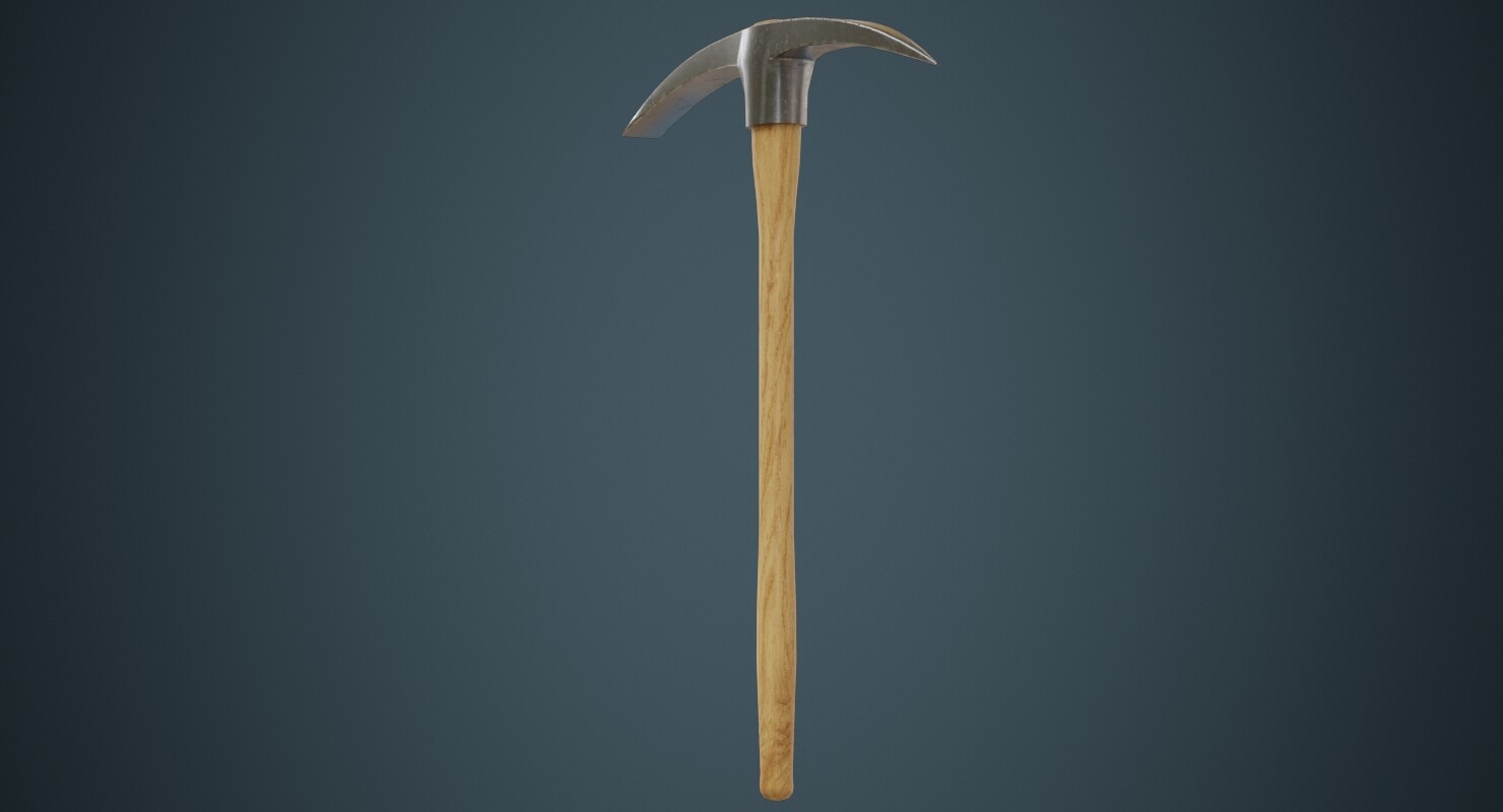 ArtStation - Pickaxe 1A | Game Assets