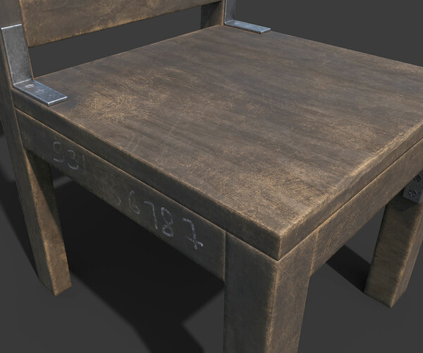 ArtStation - Wooden Chair Texturing Tutorial + Asset | Tutorials