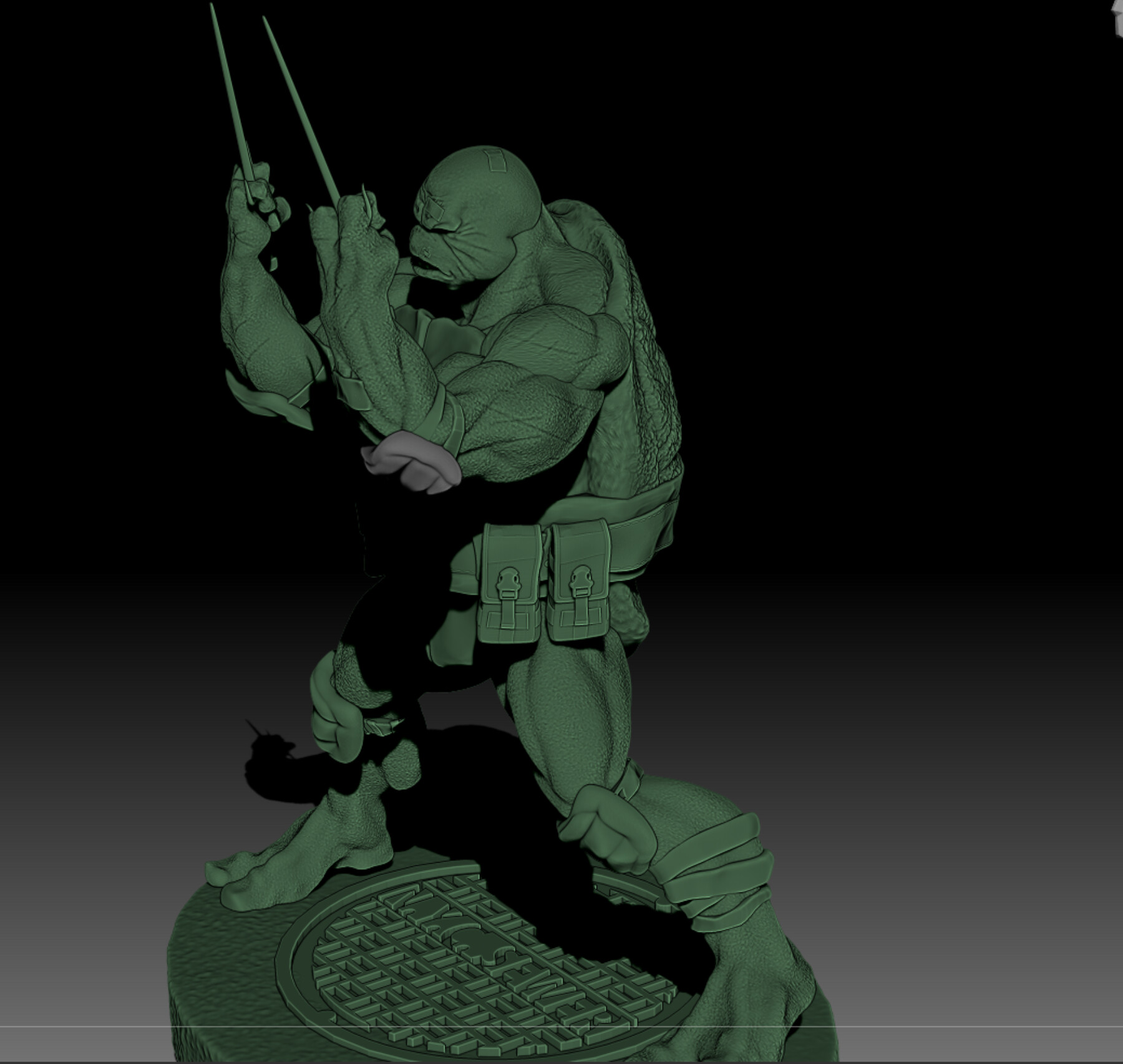 ArtStation - TMNT RAPH | Resources