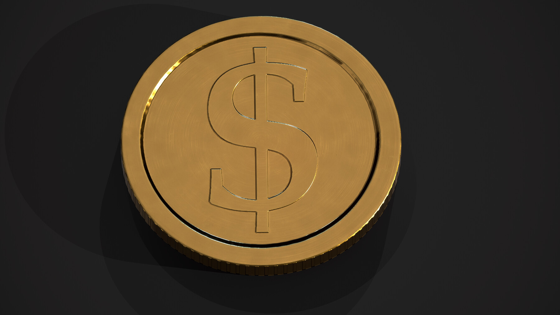 ArtStation - Gold coin- dollar design A - 3 piles, 1 stack, 1 coin ...