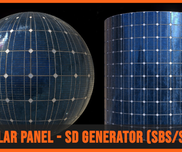 ArtStation - Solar Panel Generator | Game Assets