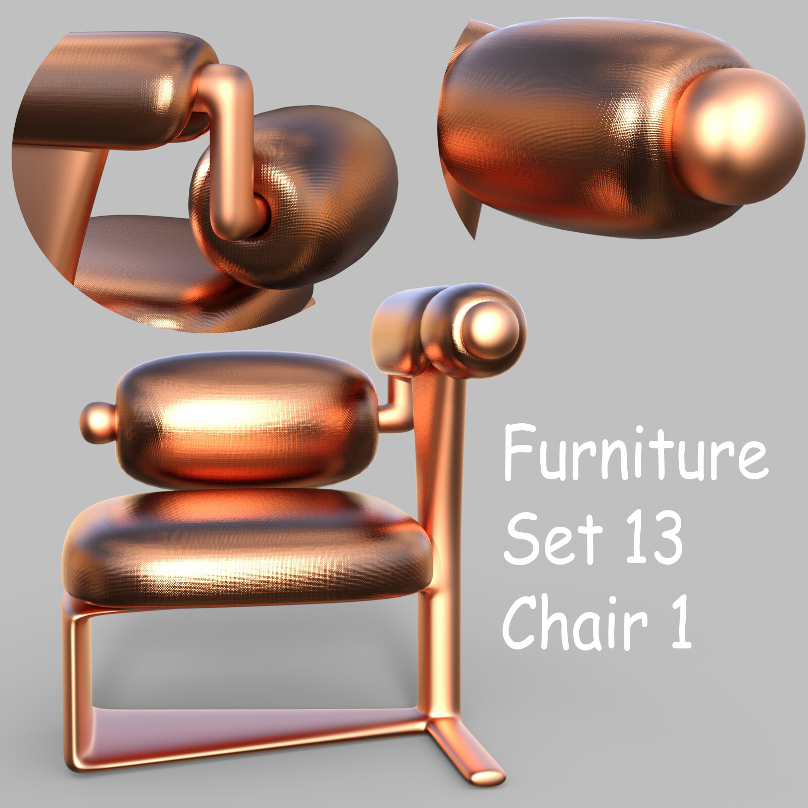 ArtStation - Furniture Set 13 for DAZ Studio | Resources