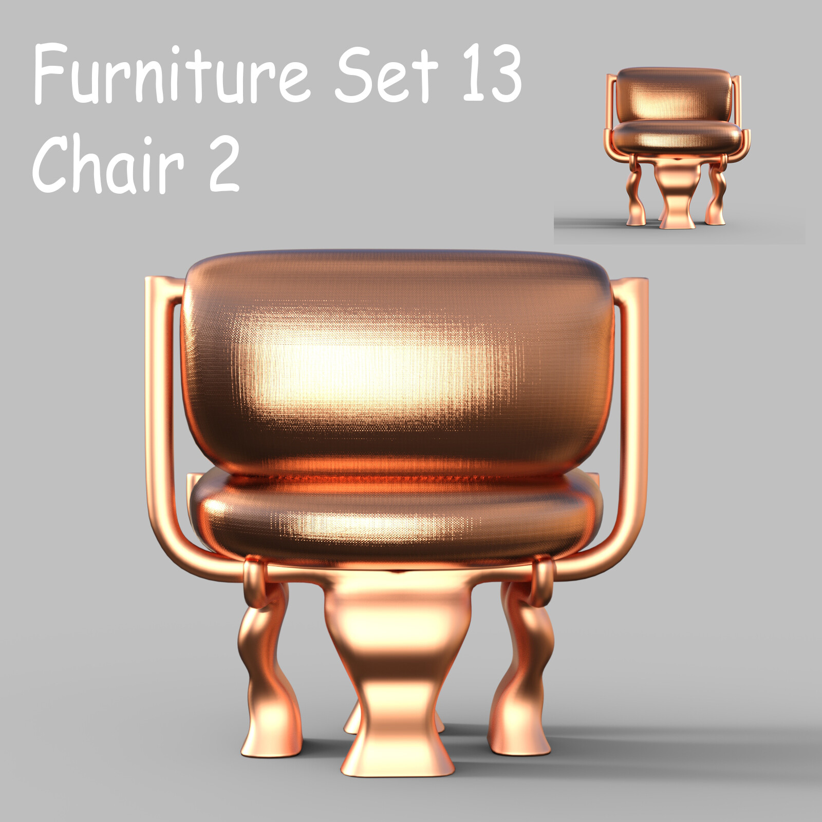 ArtStation - Furniture Set 13 for DAZ Studio | Resources