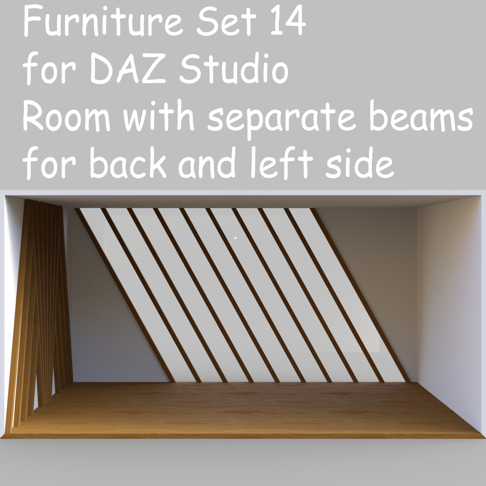 ArtStation - Furniture Set 14 for DAZ Studio | Resources