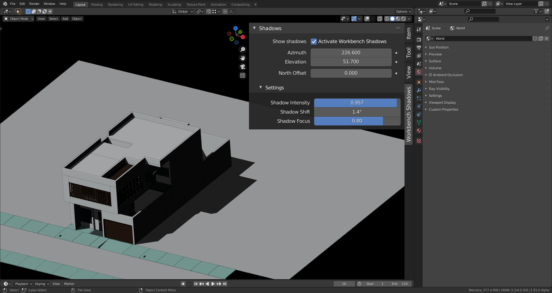 ArtStation - Workbench Shadows Direction ADDON | Resources