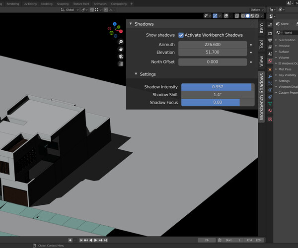 ArtStation - Workbench Shadows Direction ADDON | Resources