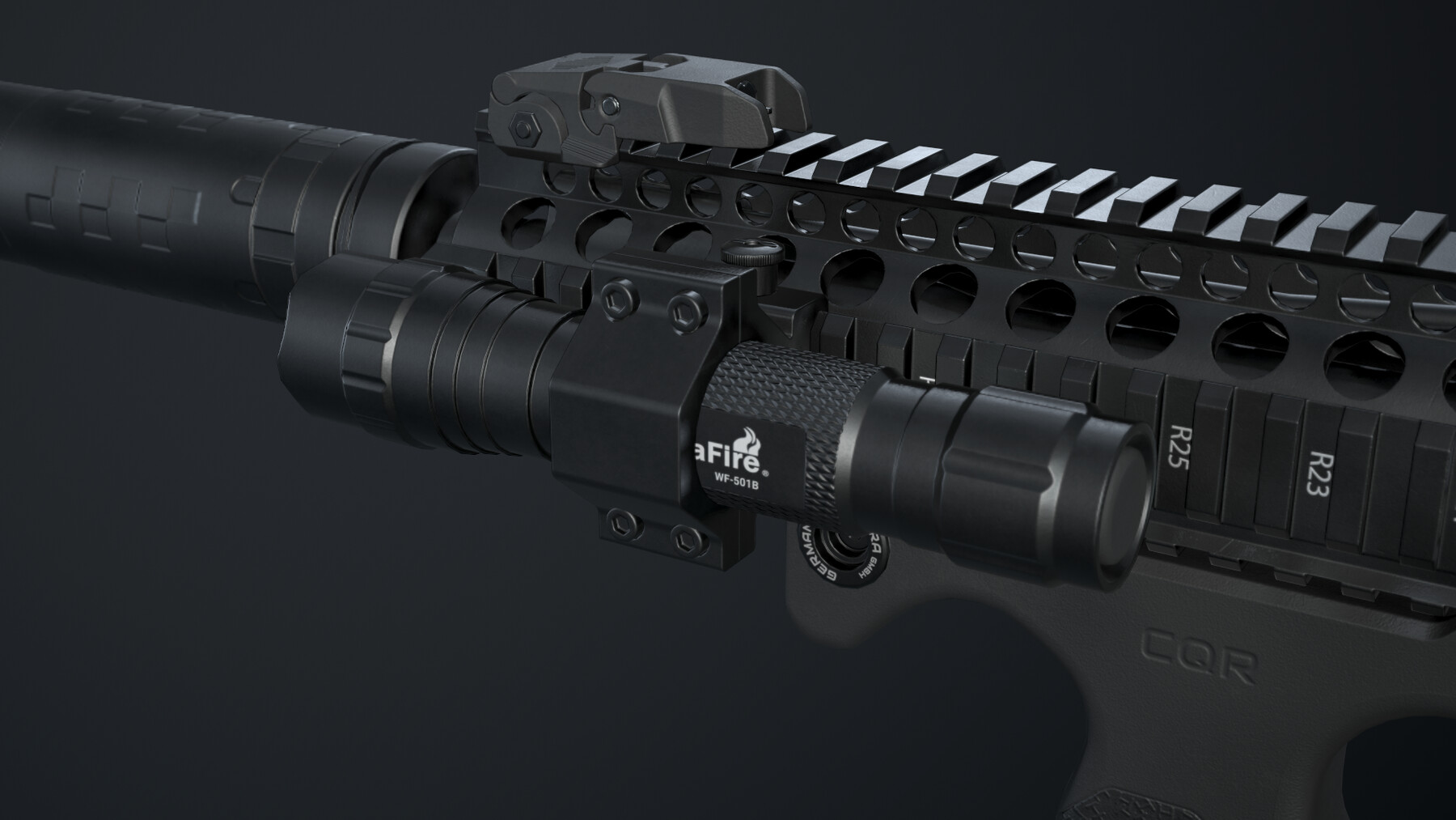 ArtStation - M4A1 Custom-02 Modular | Game Assets