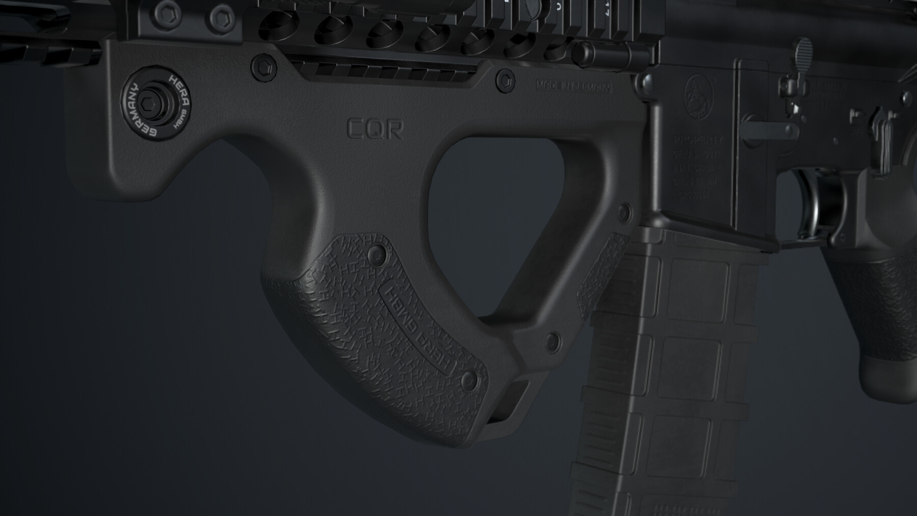 ArtStation - M4A1 Custom-02 Modular | Game Assets