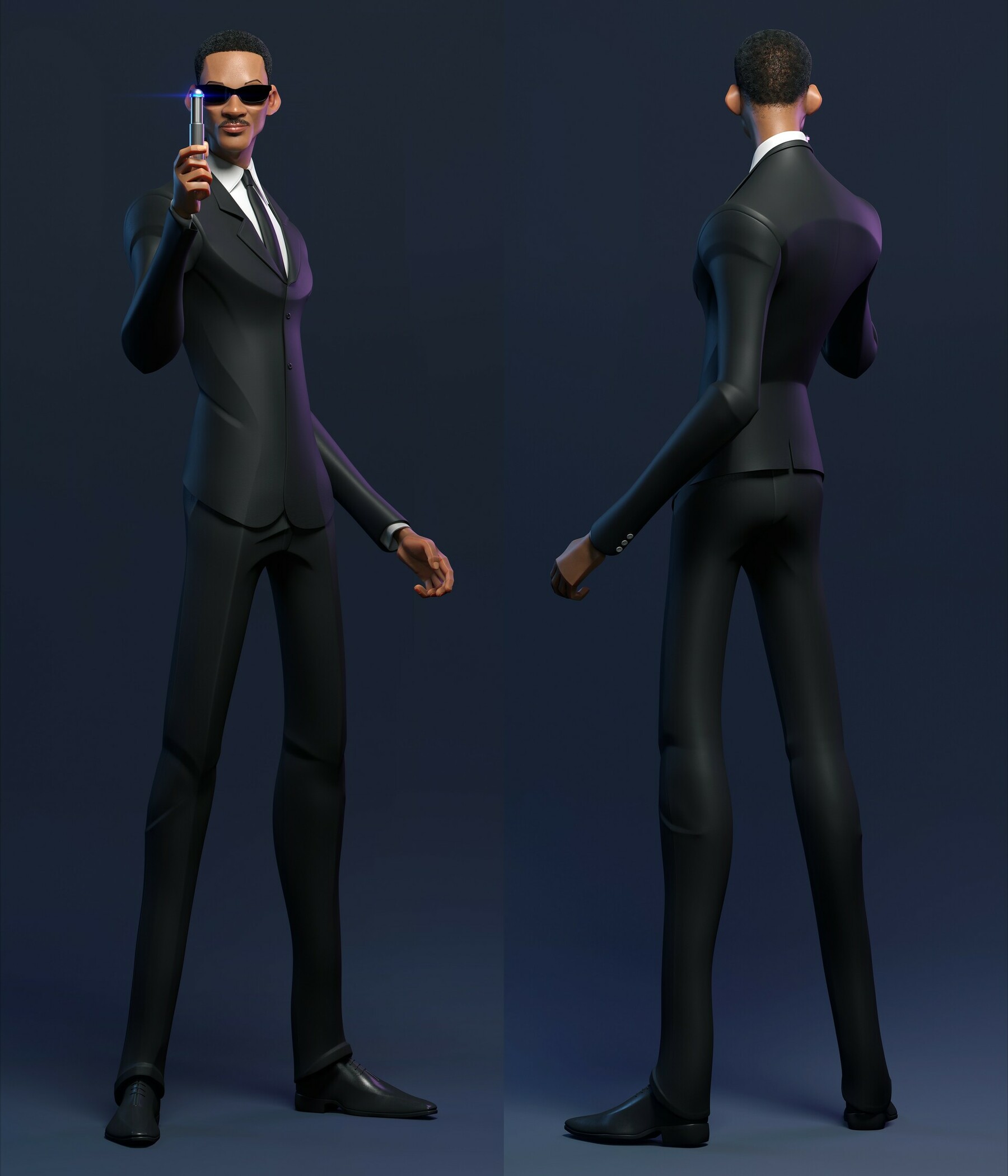 ArtStation - Will smith stylized 3D Model | Blender | OBJ 3D model ...