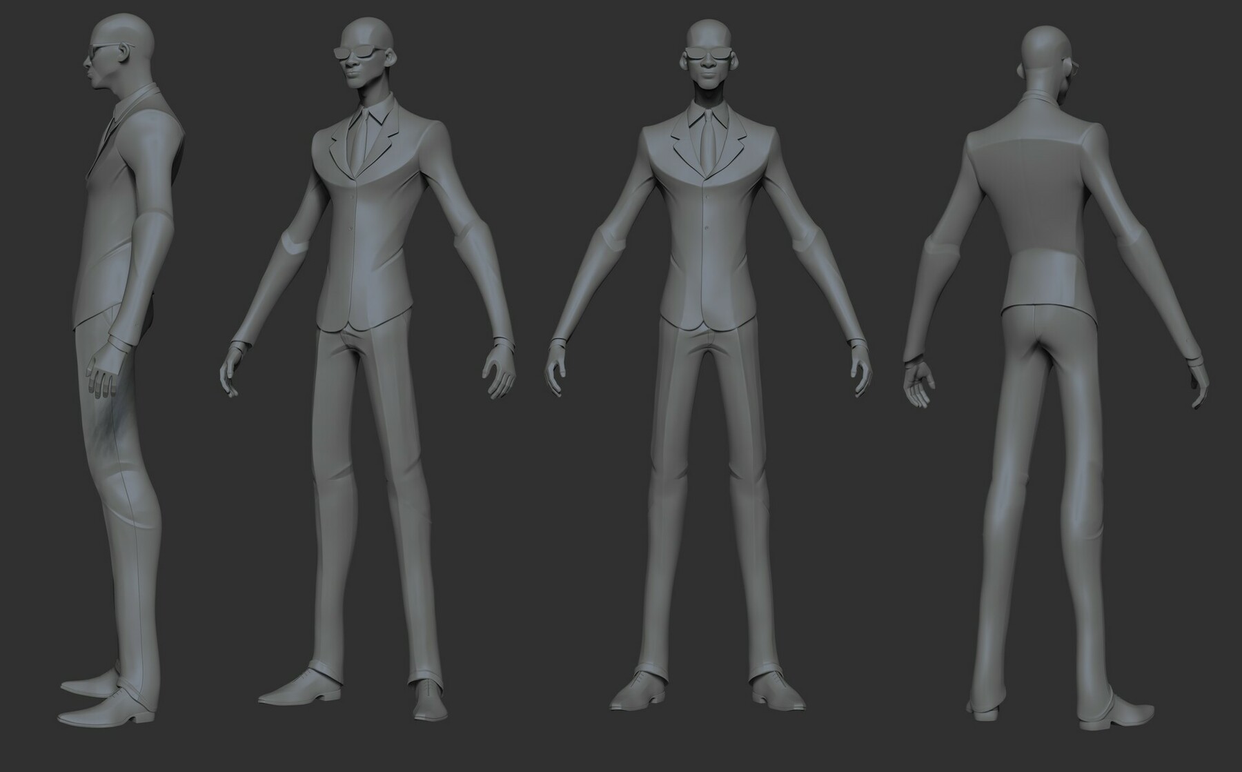 ArtStation - Will smith stylized 3D Model | Blender | OBJ 3D model ...