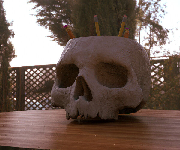 ArtStation - Skull Container | Resources