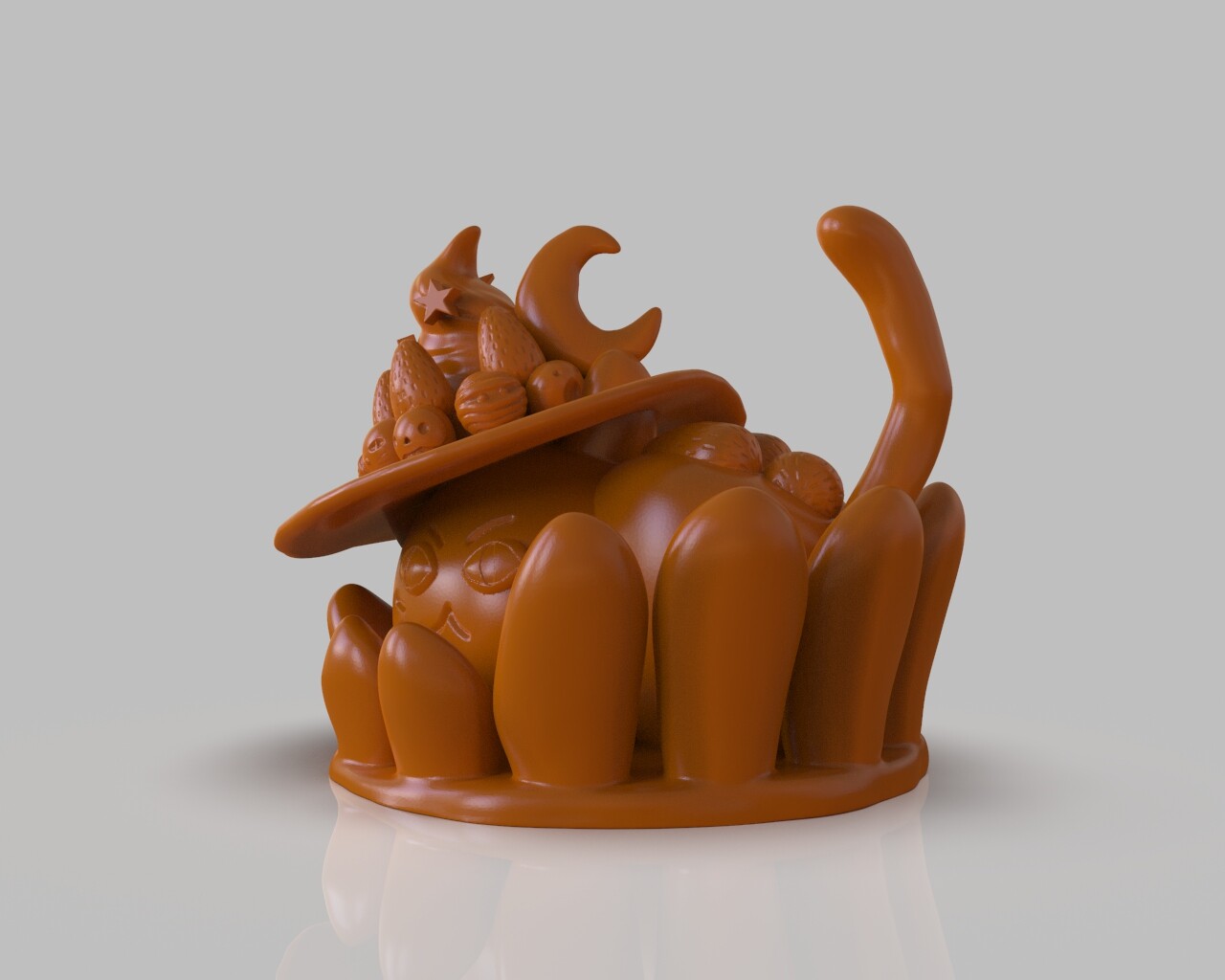 ArtStation - Choco Cream Cat Tart and ZBrush Timelapse | Resources