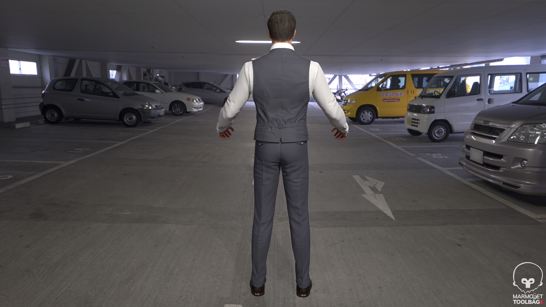 ArtStation - Man's working Suit Game Assets business man officer men ...