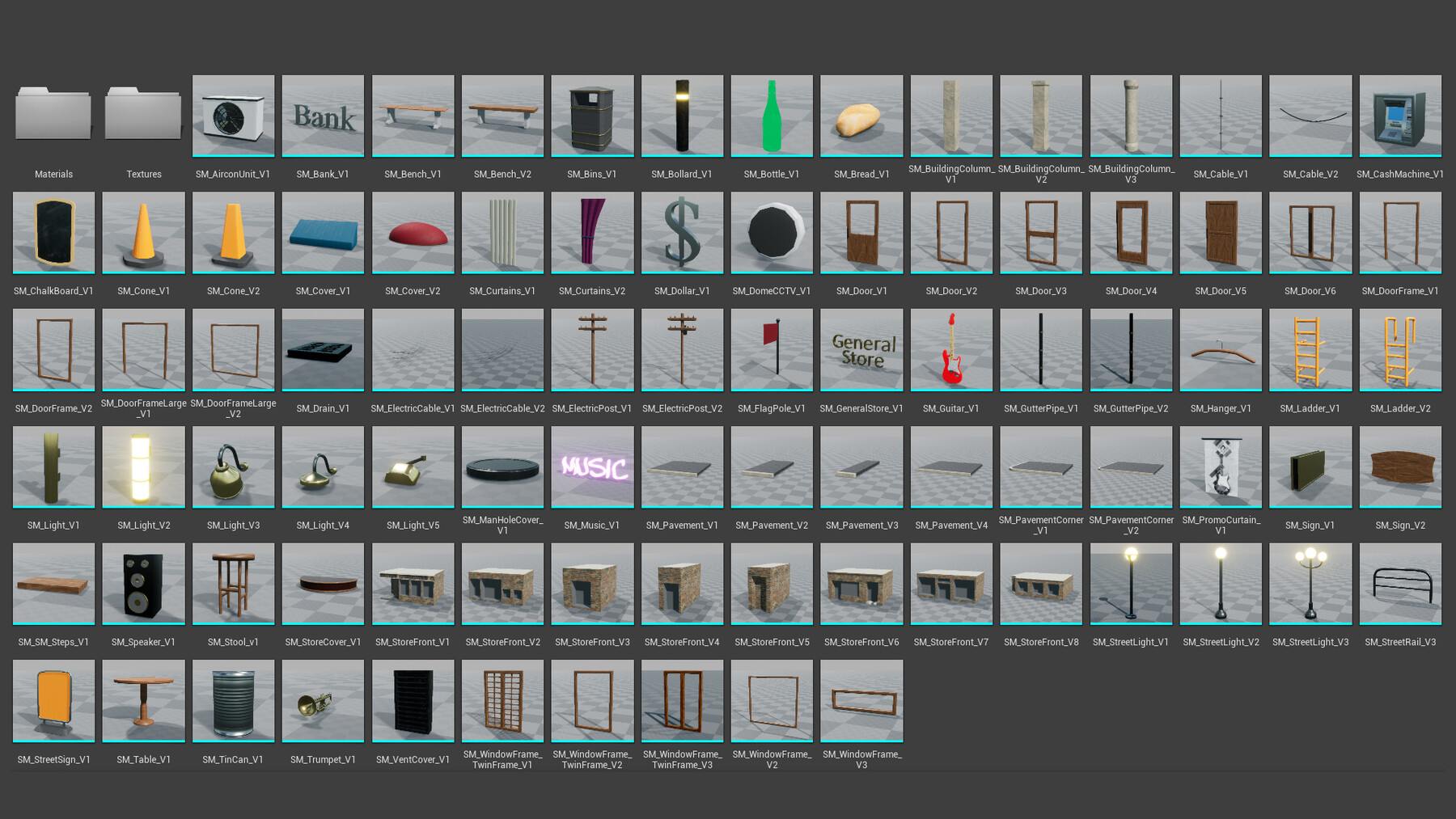 ArtStation - Stores Vol 1 For Unreal Engine | Game Assets