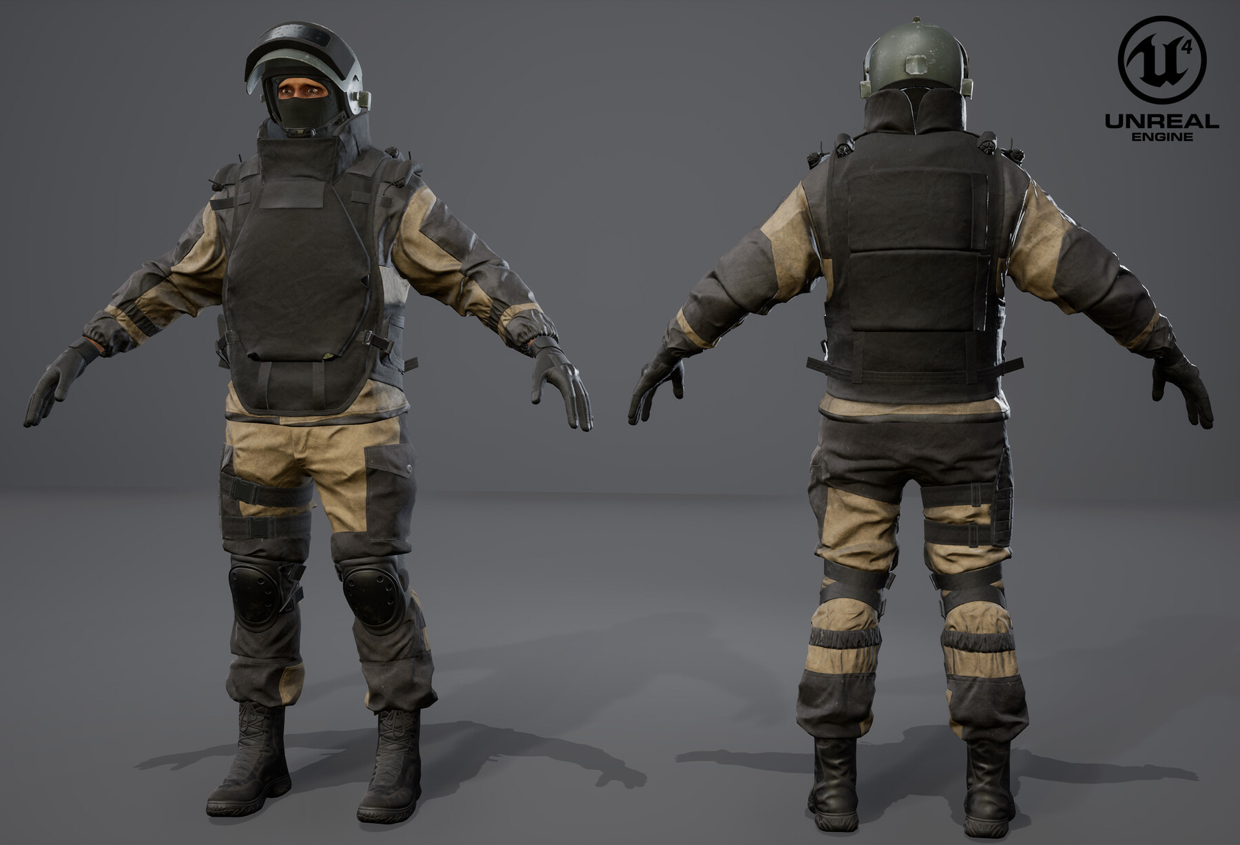 ArtStation - Russian Modern Soldier | Game Assets