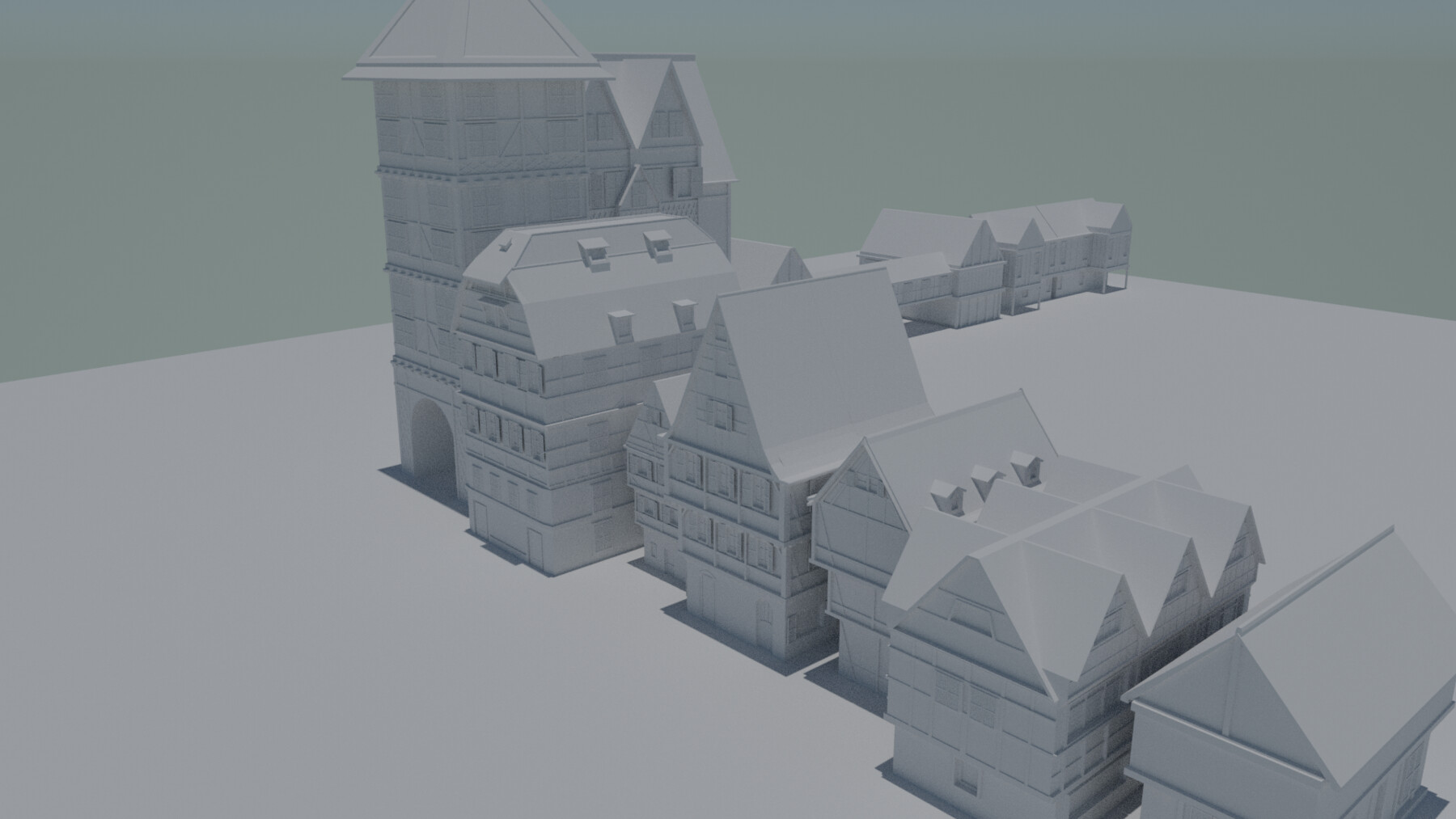 ArtStation - Village Building Asset Pack 1 | Game Assets