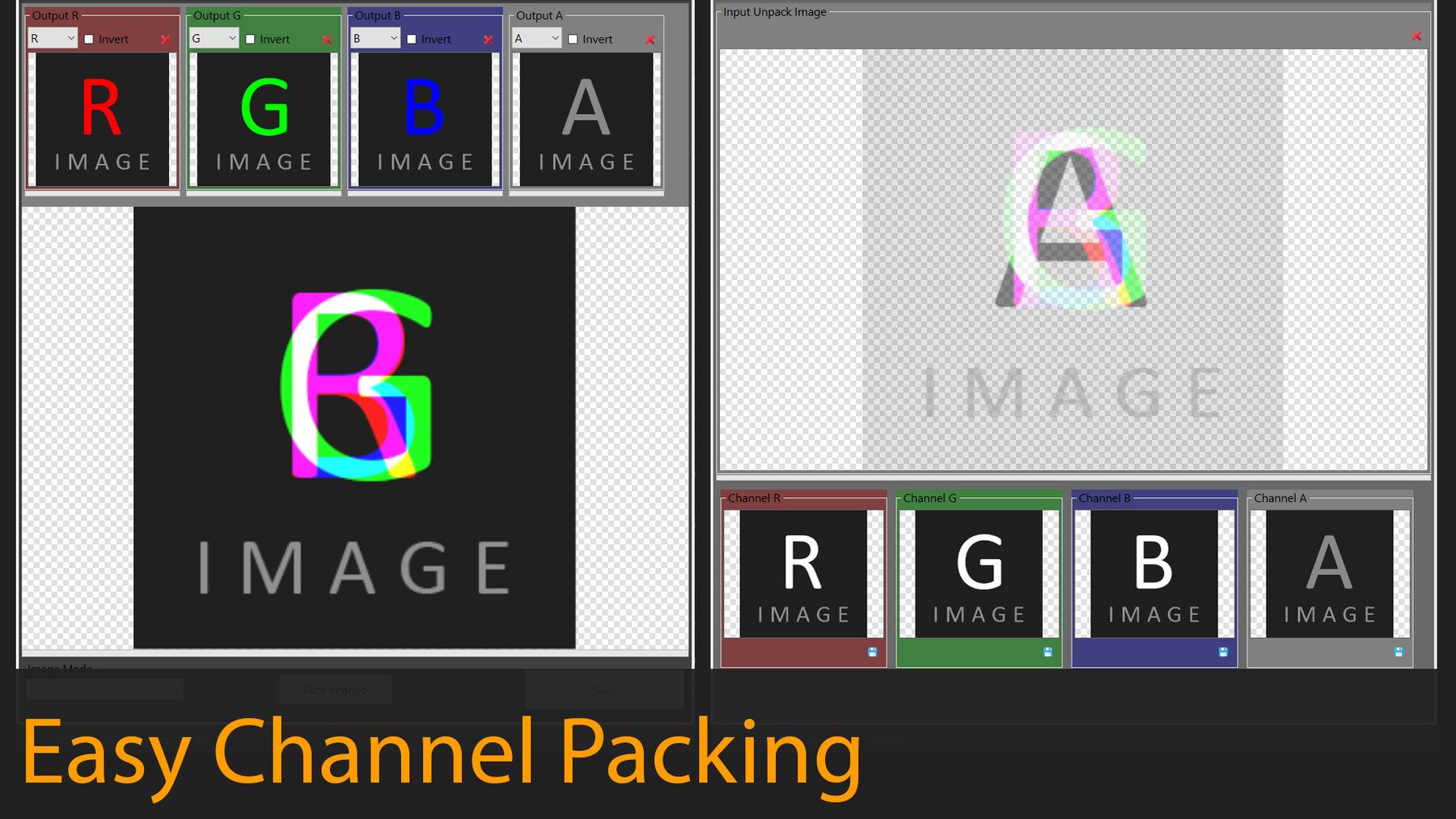 ArtStation - Easy Channel Packing | Resources