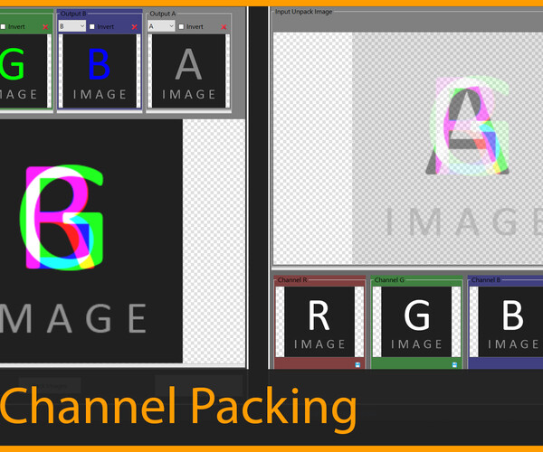 ArtStation - Easy Channel Packing | Resources