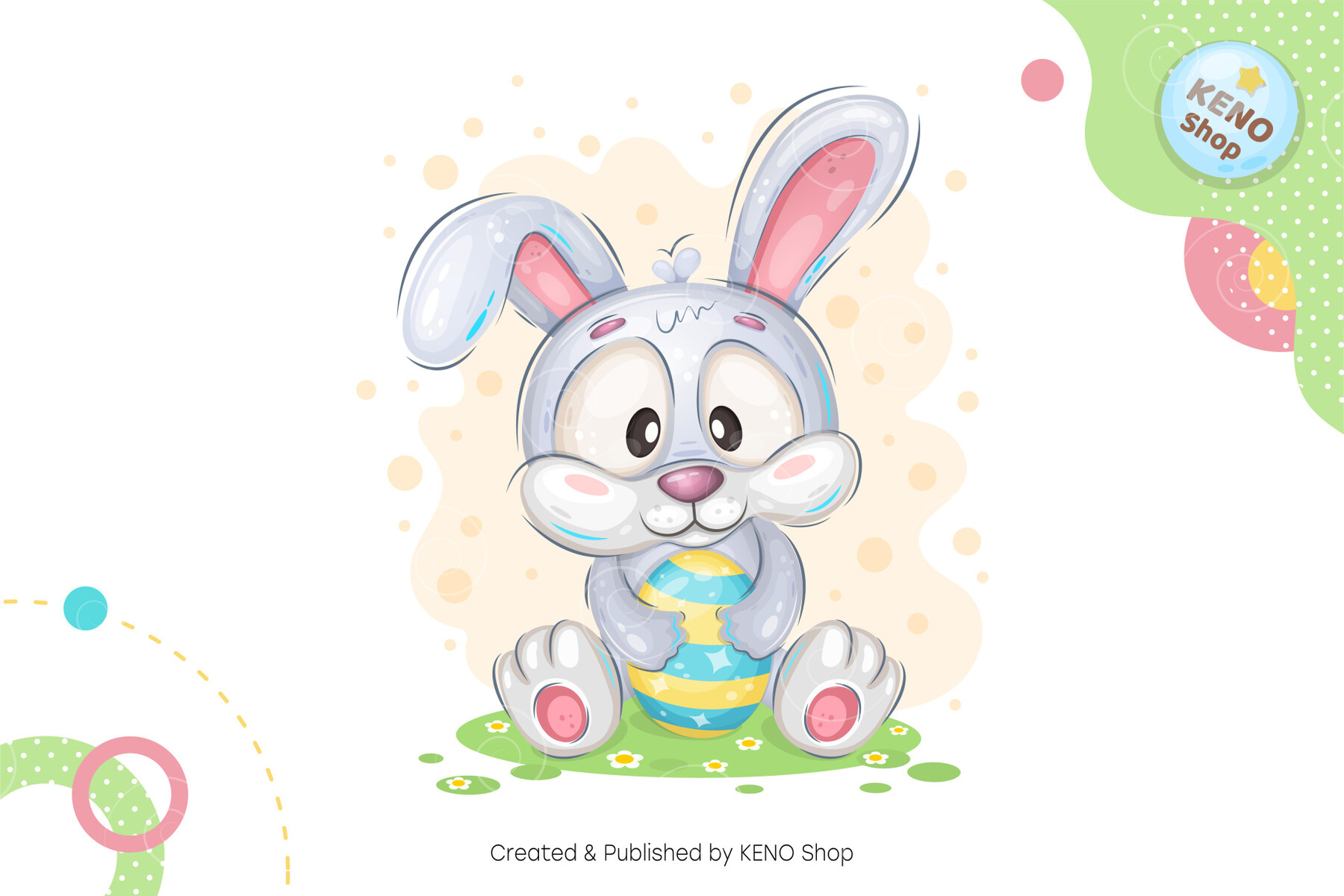 ArtStation - Cartoon Easter Bunny | Artworks