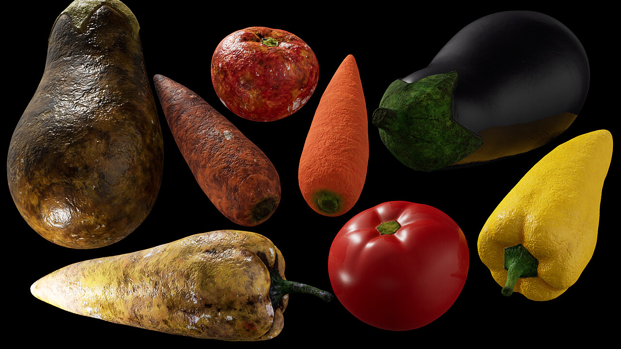 Dystopia Interactive - Food Props: Vol.2