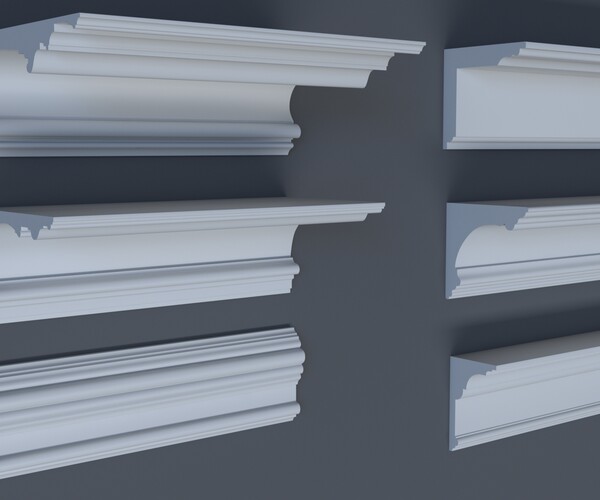ArtStation - Cornice Collection - 1 - 50 pieces | Resources