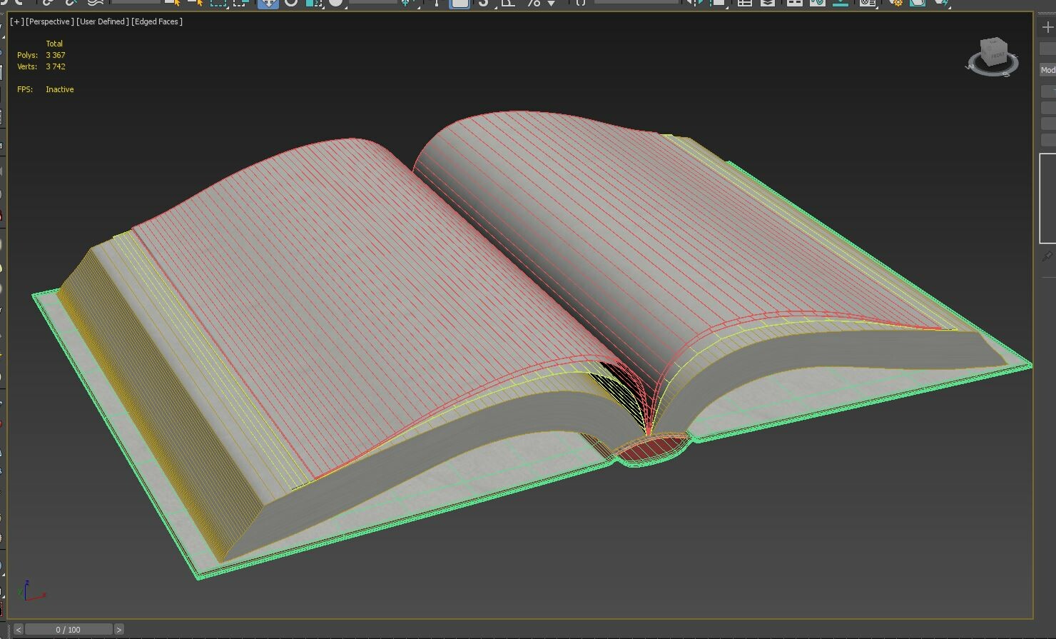 ArtStation - Empty open book | Resources