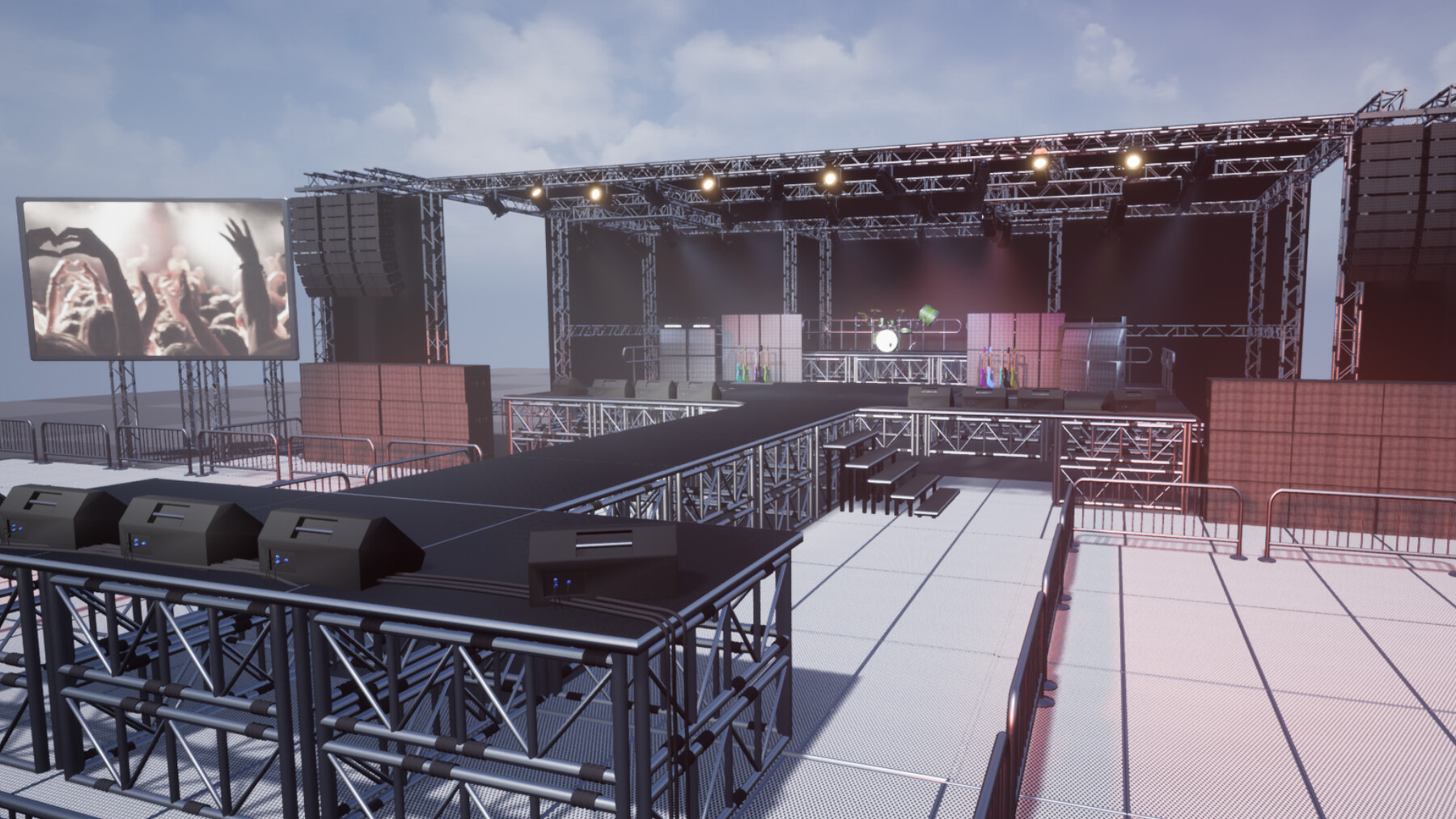 ArtStation - Stage Vol 1 For Unreal Engine | Game Assets