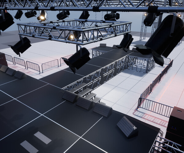 ArtStation - Stage Vol 1 For Unreal Engine | Game Assets