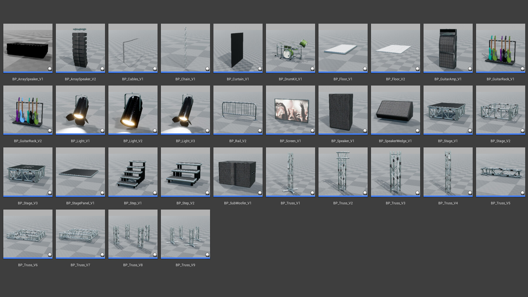 ArtStation - Stage Vol 1 For Unreal Engine | Game Assets