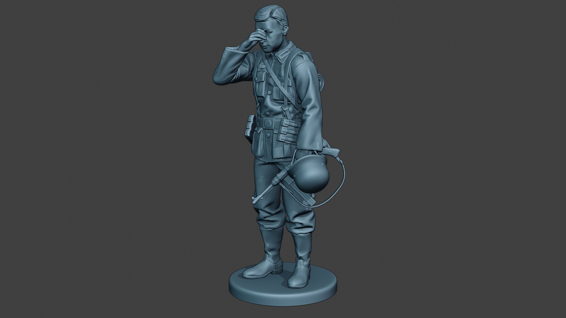 ArtStation - German soldier ww2 Crying G6 | Resources