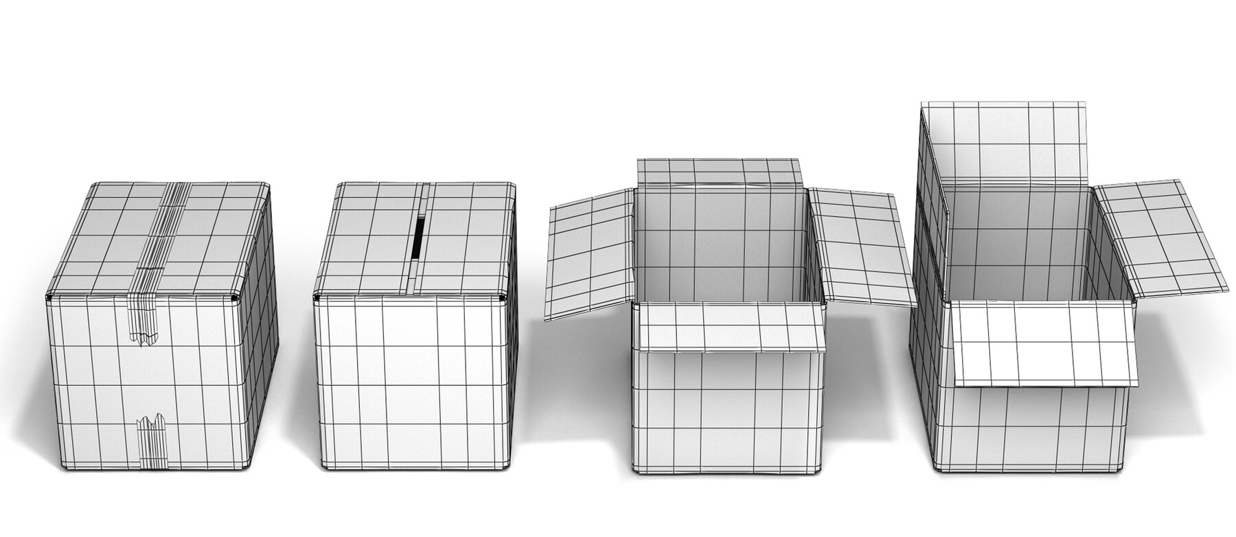 ArtStation - cardboard boxes | Resources