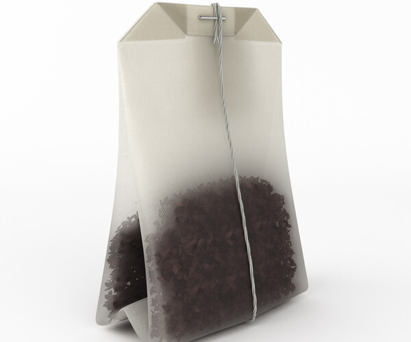 ArtStation - detailed model of paper tea bag | Resources