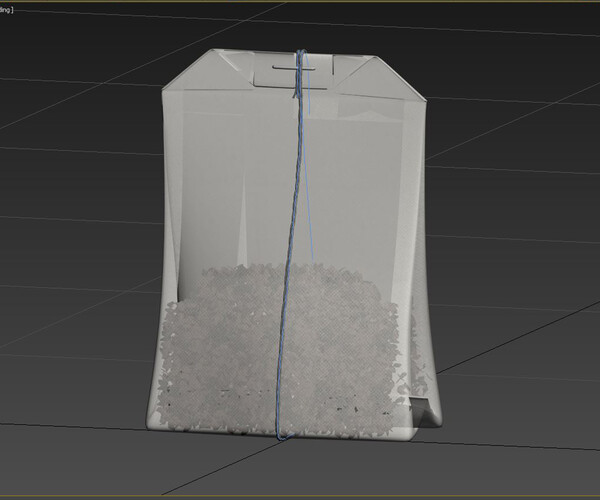 ArtStation - detailed model of paper tea bag | Resources