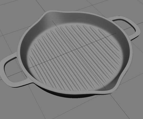 ArtStation - Skillet 3D Model | Game Assets