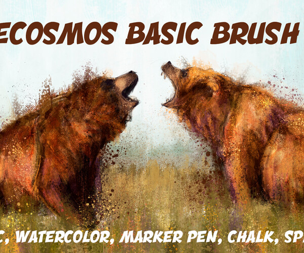 ArtStation - Artecosmos Basic Brush Set | Brushes
