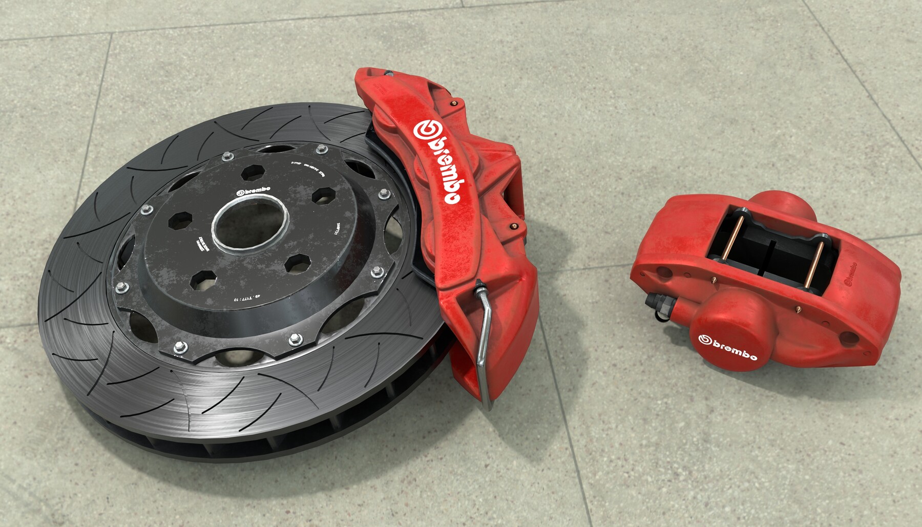 ArtStation - Brake system Pack | Game Assets