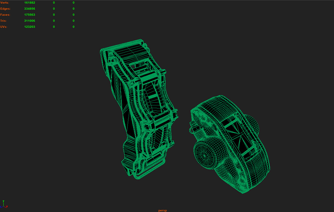 ArtStation - Brake system Pack | Game Assets