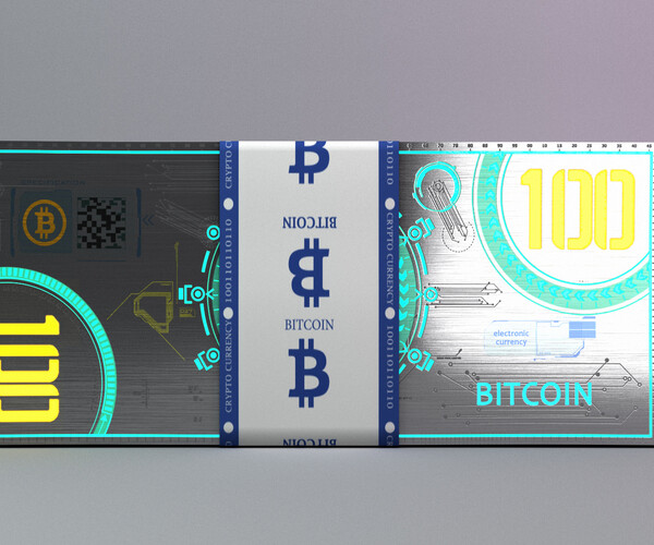 ArtStation - bitcoin bill concept | Resources